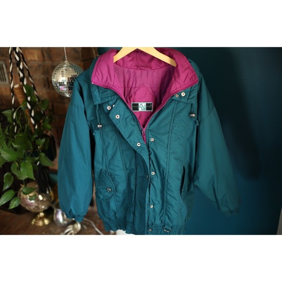 andy johns | Jackets & Coats | Andy Johns Vintage 9s Andy Jones Teal ...